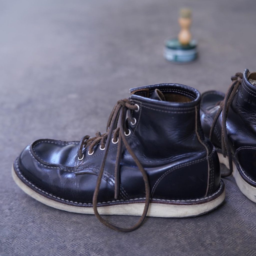 レッドウイング9874を朝活で磨く — HDRブログ「Marsh of HDR」