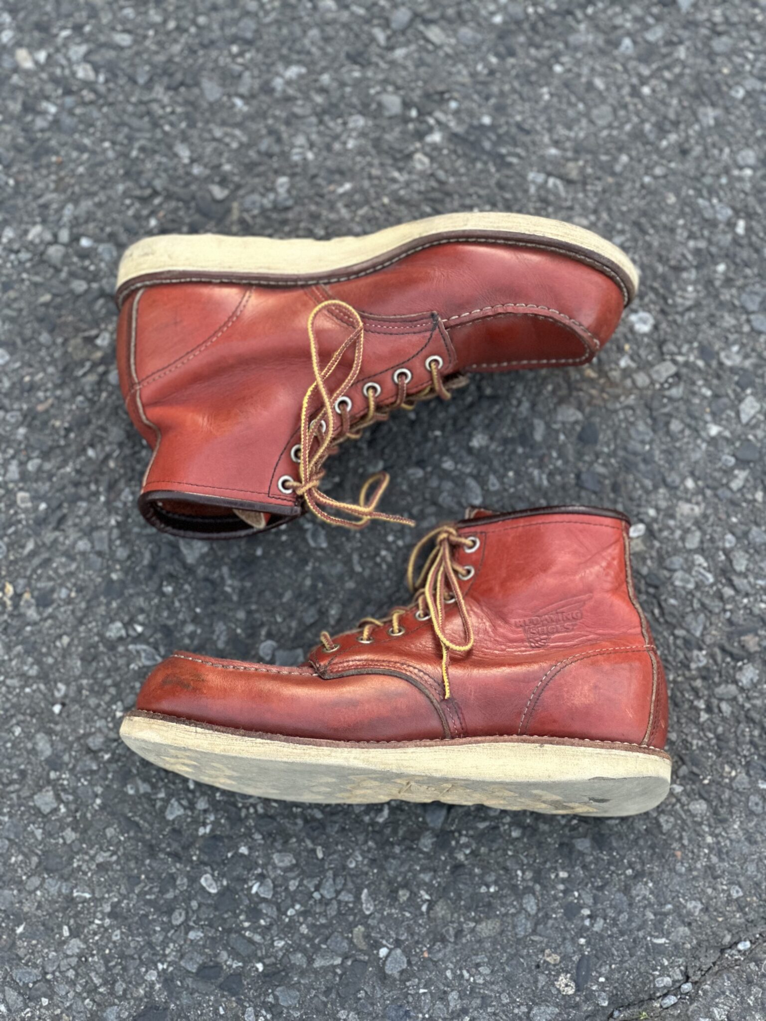 レッドウィングのアイリッシュセッター8875 経年変化記録（6） — HDRブログ「Marsh of HDR」